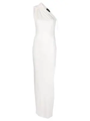 TOM FORD One-Shoulder Floor-Length Gown