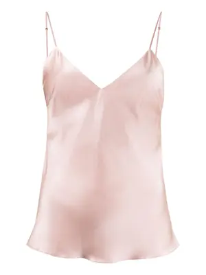 GILDA & PEARL Sophia Stretch-silk Camisole - Pink
