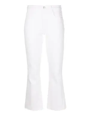 L'AGENCE L'Agence High-Waisted Cropped Flare Jeans