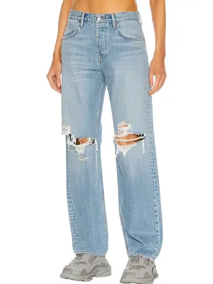 GRLFRND Bella Low Rise Boyfriend Jean - Fairfax
