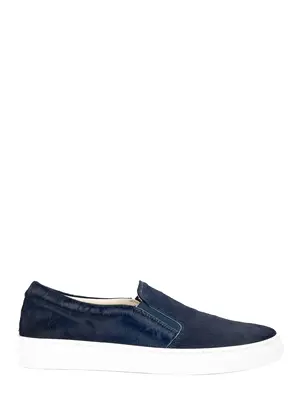 MADISON.MAISON Round-toe Slip-on Sneakers - Blue