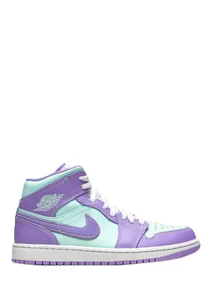 JORDAN Air 1 Mid Sneakers - Purple