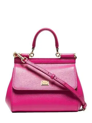 Dolce & Gabbana Small Sicily Shoulder Bag - Pink