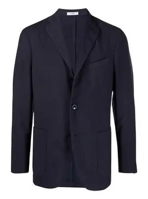 Boglioli Single-breasted Blazer - Blue
