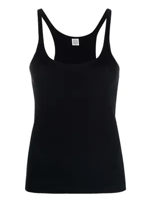 TOTEME Racerback Tank Top - Black