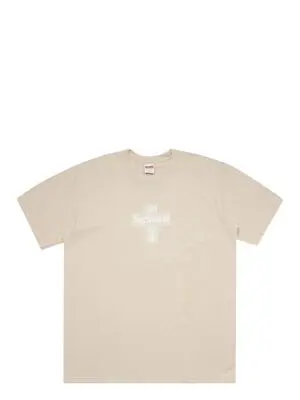Supreme Cross Box Logo T-shirt Neutrals