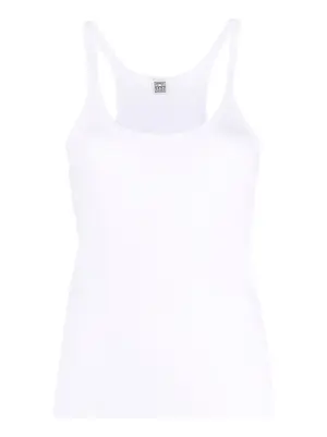 TOTEME Scoop-neck Tank - White