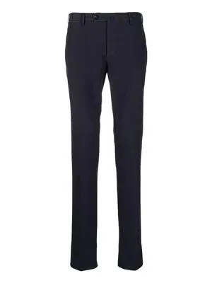 Incotex Straight-leg Cotton Trousers - Blue