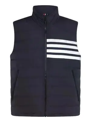 Thom Browne 4-bar Motif Puffer Gilet - Blue