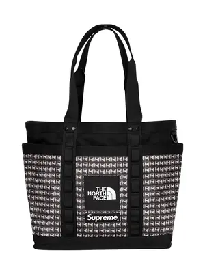 Supreme X The North Face Stud-print Utility Tote Bag - Black