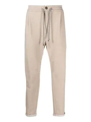 Brunello Cucinelli Cashmere Track Pants - Neutrals