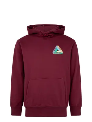 PALACE Tri-Dart Drawstring Hoodie Red