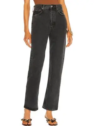 AGOLDE 90's Pinch Waist Jeans - Black Tea
