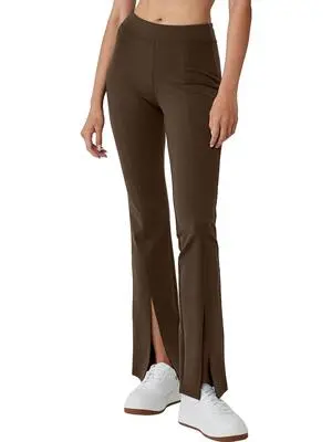 Alo Yoga Airbrush High-waist Flutter Legging Espresso