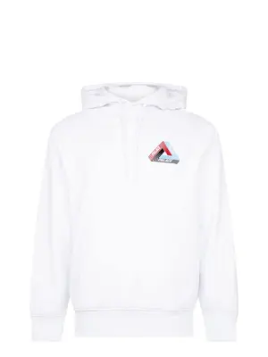PALACE Tri-dart Logo-print Hoodie - White