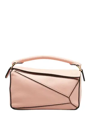 Loewe Loewe Puzzle Mini Top-Handle Bag Blossom