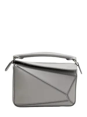 Loewe Loewe Puzzle Mini Top-Handle Bag Pearl Grey