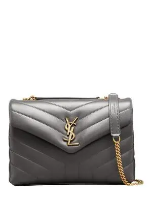 Saint Laurent Loulou Small Shoulder Bag Storm