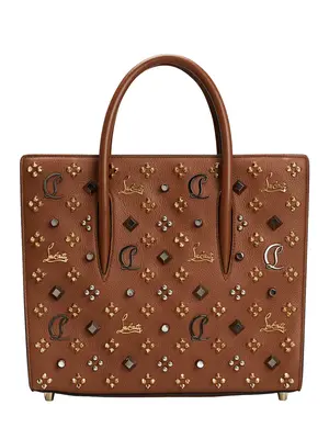 CHRISTIAN LOUBOUTIN Christian Louboutin Paloma Medium Tote Biscotto/multi