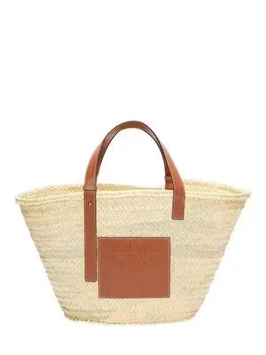 Loewe Large Basket Bag - Natural/tan