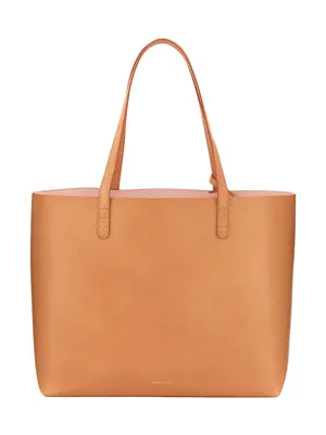 MANSUR GAVRIEL Mansur Gavriel Large Leather Tote Bag Brown