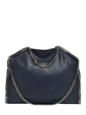 Stella McCartney Stella McCartney Falabella Shaggy Deer Tote Bag Dkblue