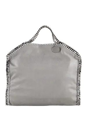 Stella McCartney Stella McCartney Falabella Shaggy Deer Tote Bag Light Grey