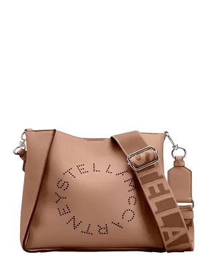 Stella McCartney Mini Logo Bucket Crossbody Bag - Moss