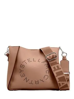 Stella McCartney Mini Logo Bucket Crossbody Bag - Moss