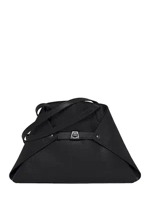 Akris Ai Small Leather Tote Bag - Black