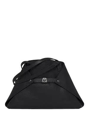 Akris Ai Small Leather Tote Bag - Black