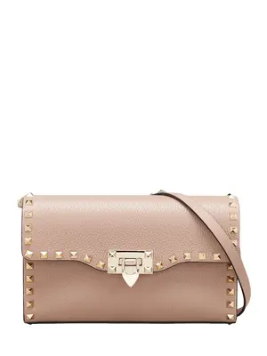 Valentino Garavani Valentino Garavani Rockstud Medium Shoulder Bag Neutral