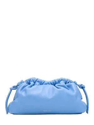 MANSUR GAVRIEL Mini Lambskin Cloud Clutch Bag - Cornflower