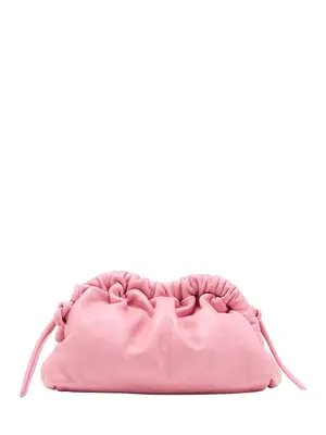 MANSUR GAVRIEL Mansur Gavriel Mini Lambskin Cloud Clutch Bag Flamingo