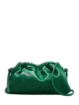 MANSUR GAVRIEL Mansur Gavriel Mini Lambskin Cloud Clutch Bag Leaf