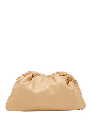 MANSUR GAVRIEL Mansur Gavriel Mini Lambskin Cloud Clutch Bag Sand