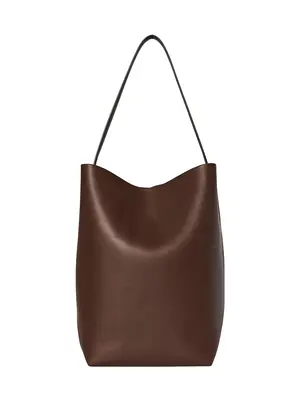 THE ROW THE ROW N/S Park Large Tote Chocolate