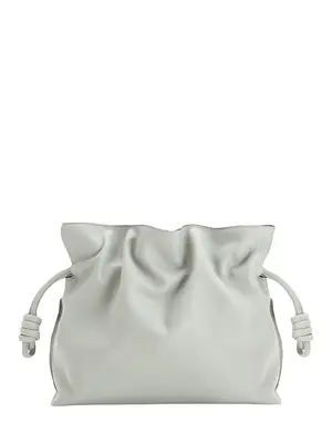 Loewe Flamenco Napa Leather Bag Ash Grey