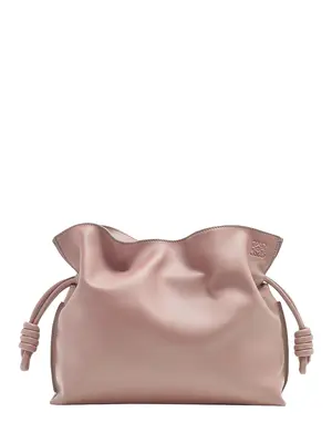 Loewe Flamenco Napa Leather Bag Dark Blush