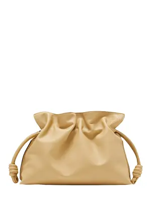 Loewe Flamenco Napa Leather Bag Dark Butter