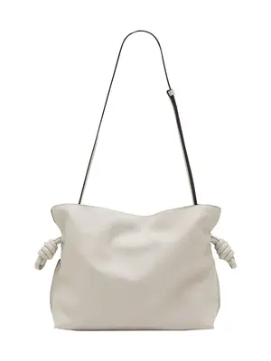 Loewe Flamenco Napa Leather Bag Ghost