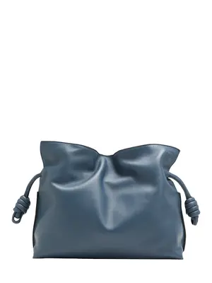 Loewe Flamenco Napa Leather Bag Onyx Blue