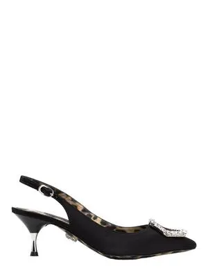 Philipp Plein Crystal Hexagon Pumps - Black