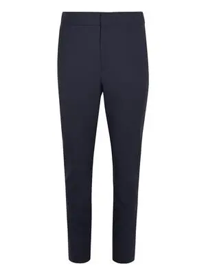 Loro Piana Leisure City Stretch Virgin Wool Trousers - Blue