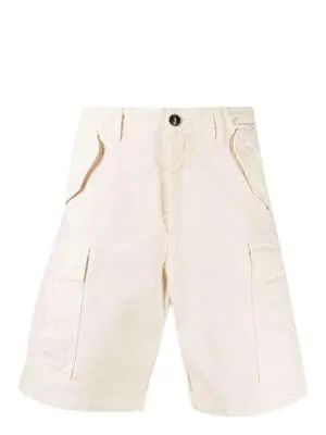 FORTELA Cotton Bermuda Shorts - Neutrals