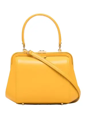 ULYANA SERGEENKO Ulyana Sergeenko Leather Tote Yellow