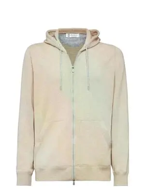 Brunello Cucinelli Cashmere Zip-up Hoodie - Neutrals