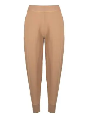 Stella McCartney Cropped Track Pants In Camel - Brown