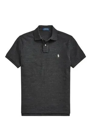 Polo Ralph Lauren Logo-embroidered T-shirt Grey