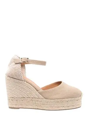 CastaÑer Carol Wedge Espadrilles - Neutrals
